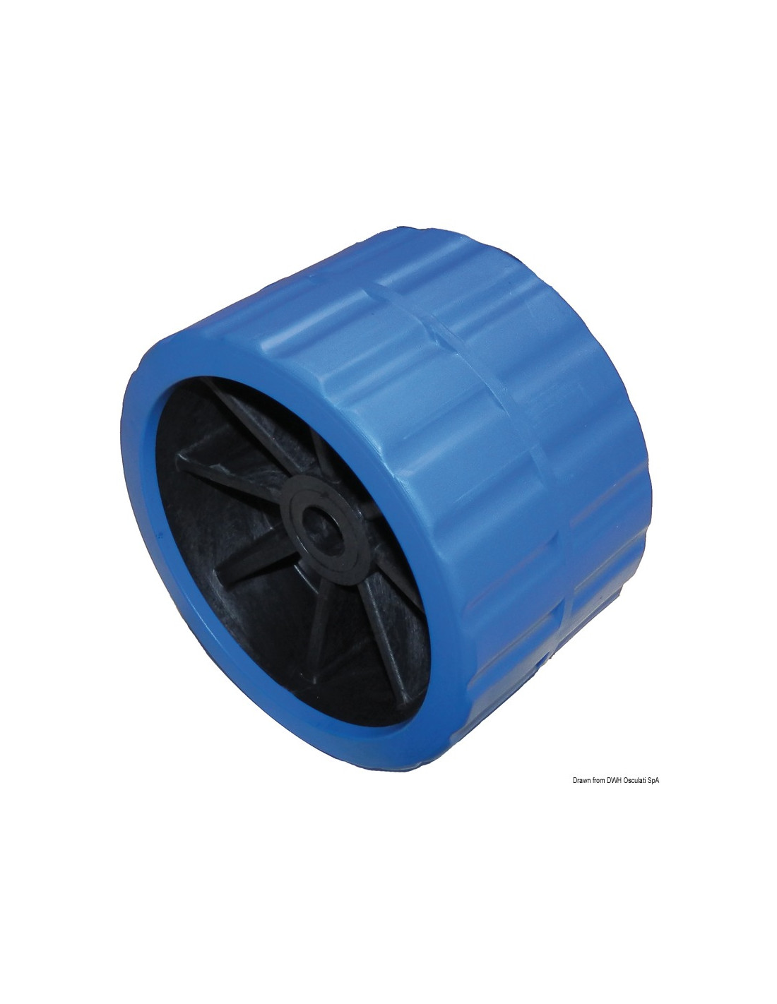 Rullo laterale con anima in tecnopolimero ed esterno in composito ...